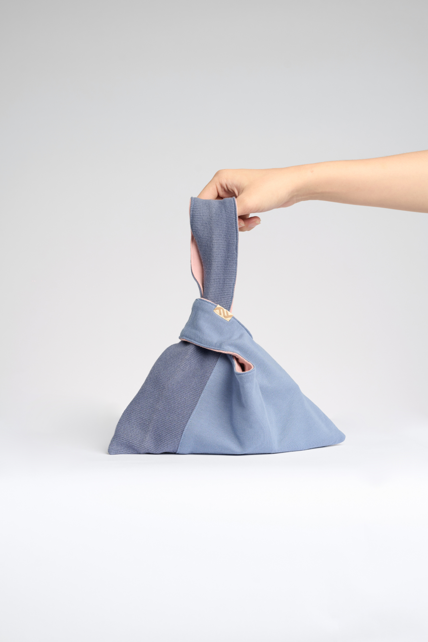 Mui Mui Reversible Knot Bag - Sage Green/Celestite Blue – Finix